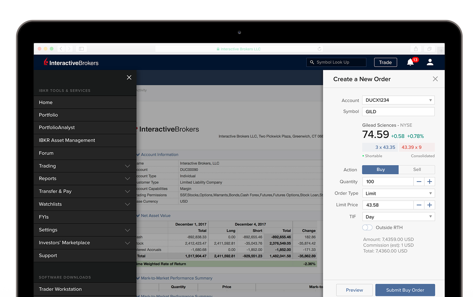 Interactive Brokers Client Portal | Interactive Brokers Securities ...